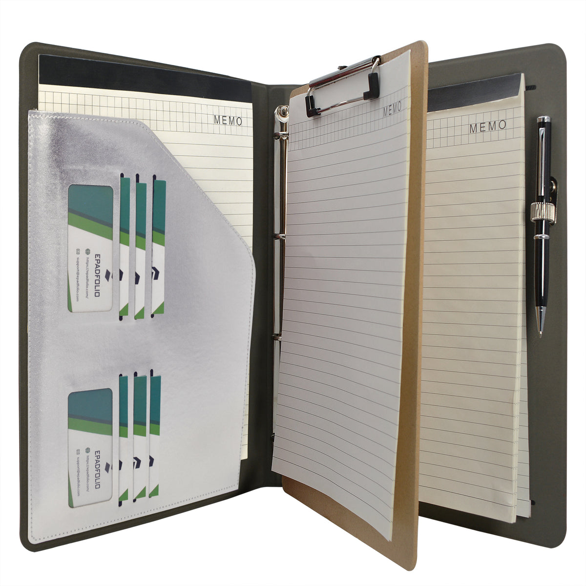 Binder Padfolio Organizer with Removable Clipboard, Organizer Portfoli ...