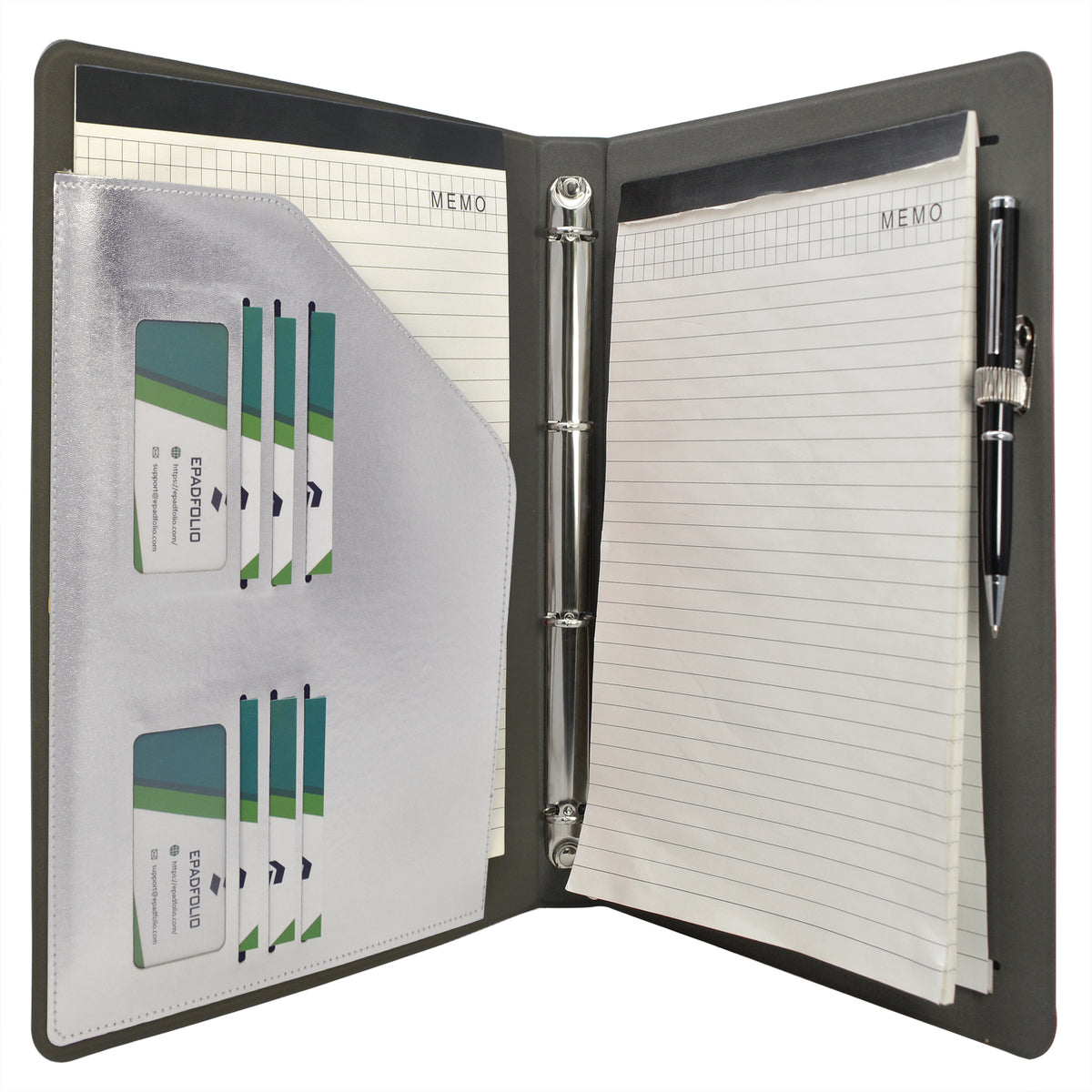 Binder Padfolio Organizer with Removable Clipboard, Organizer Portfoli ...
